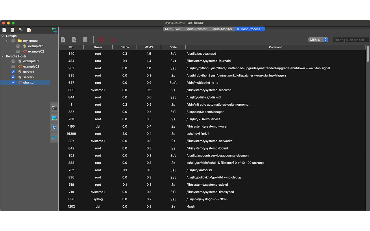 OnTheSSH - SSH client tools